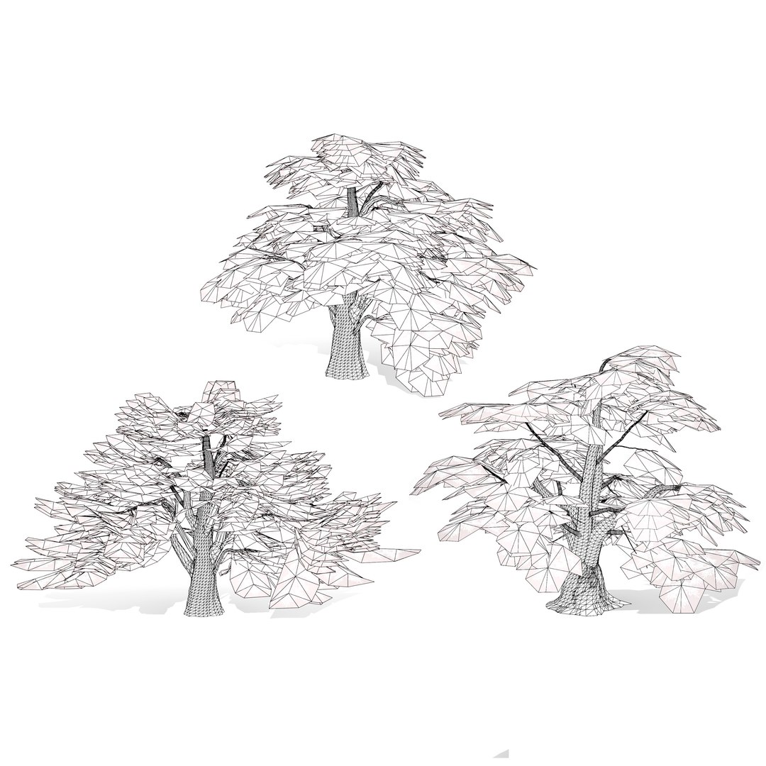 3D 3D Cedar Of Lebanon Tree Model - TurboSquid 2308222