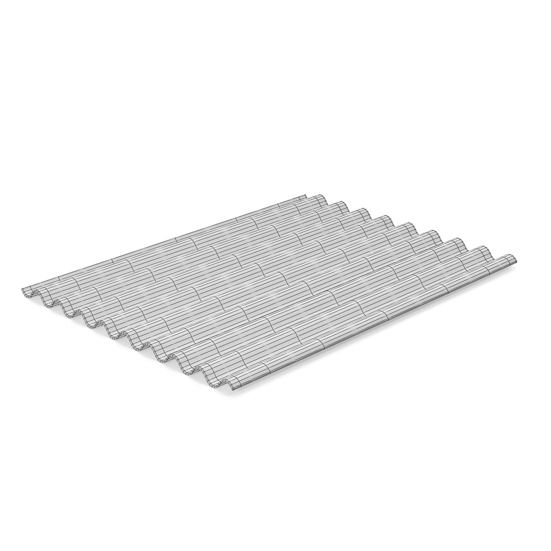 3D Concrete Roof Tile - TurboSquid 2070878