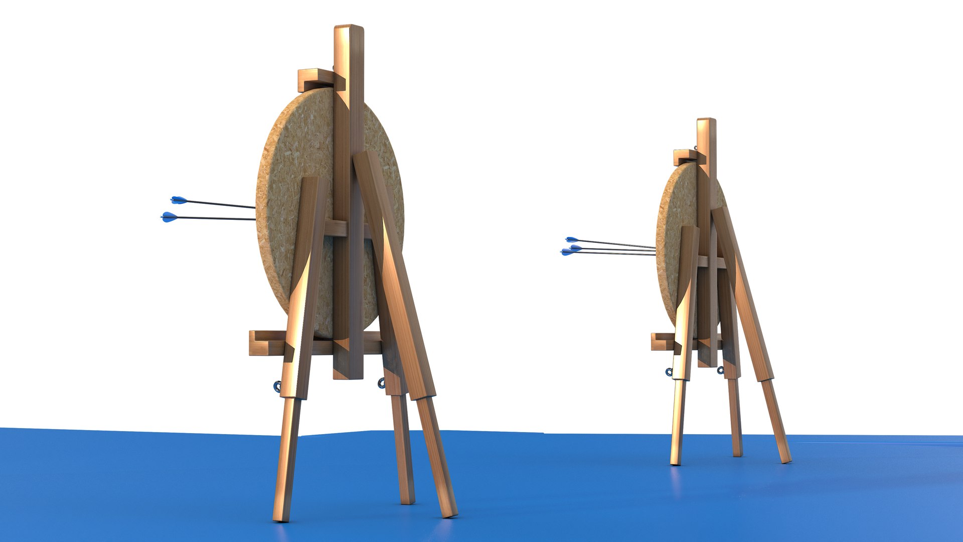 3D Olympic Archery Field Model - TurboSquid 2322456