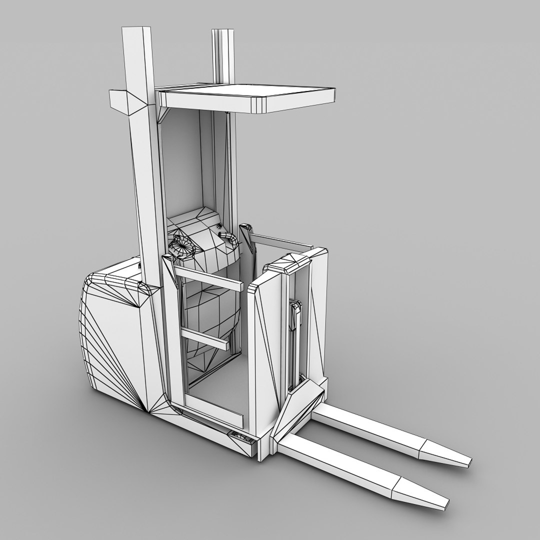 Order Picker - 3d 3ds