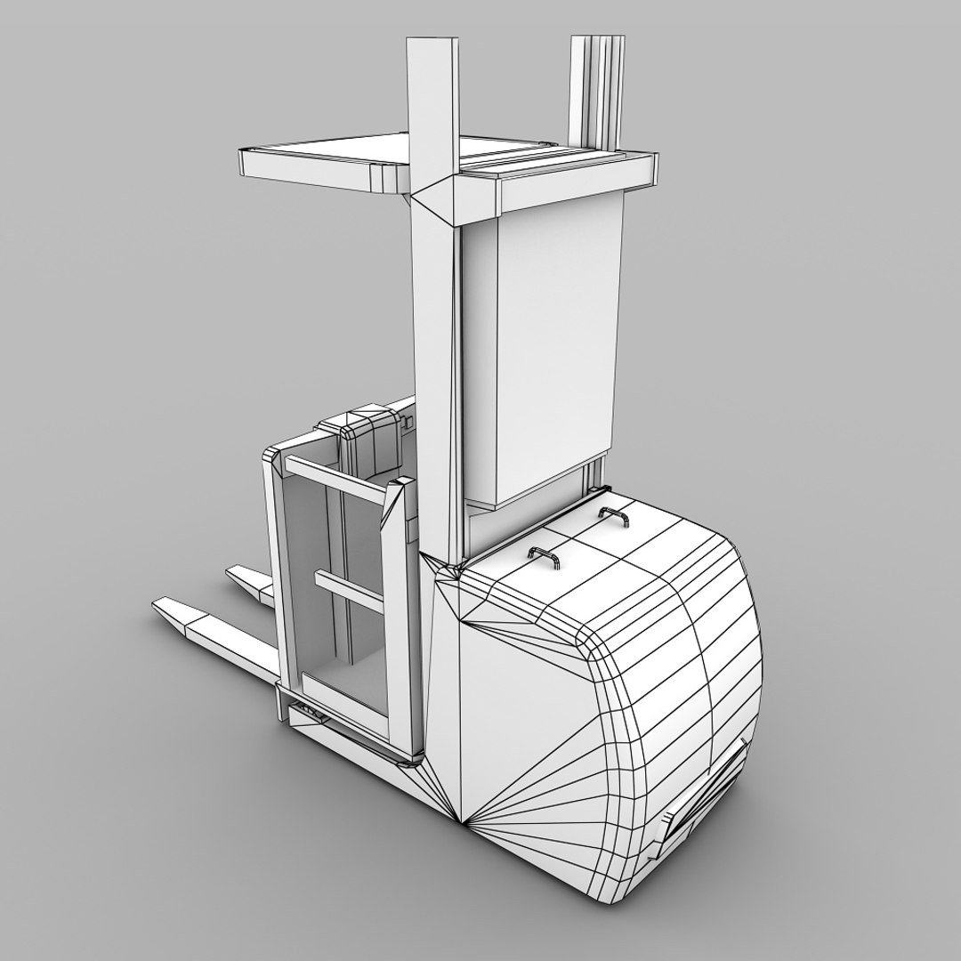 Order Picker - 3d 3ds