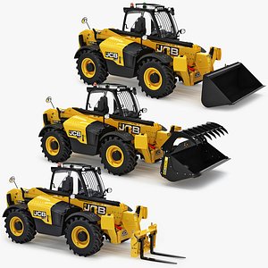 3D JCB Models - Browse & Download Formats - TurboSquid