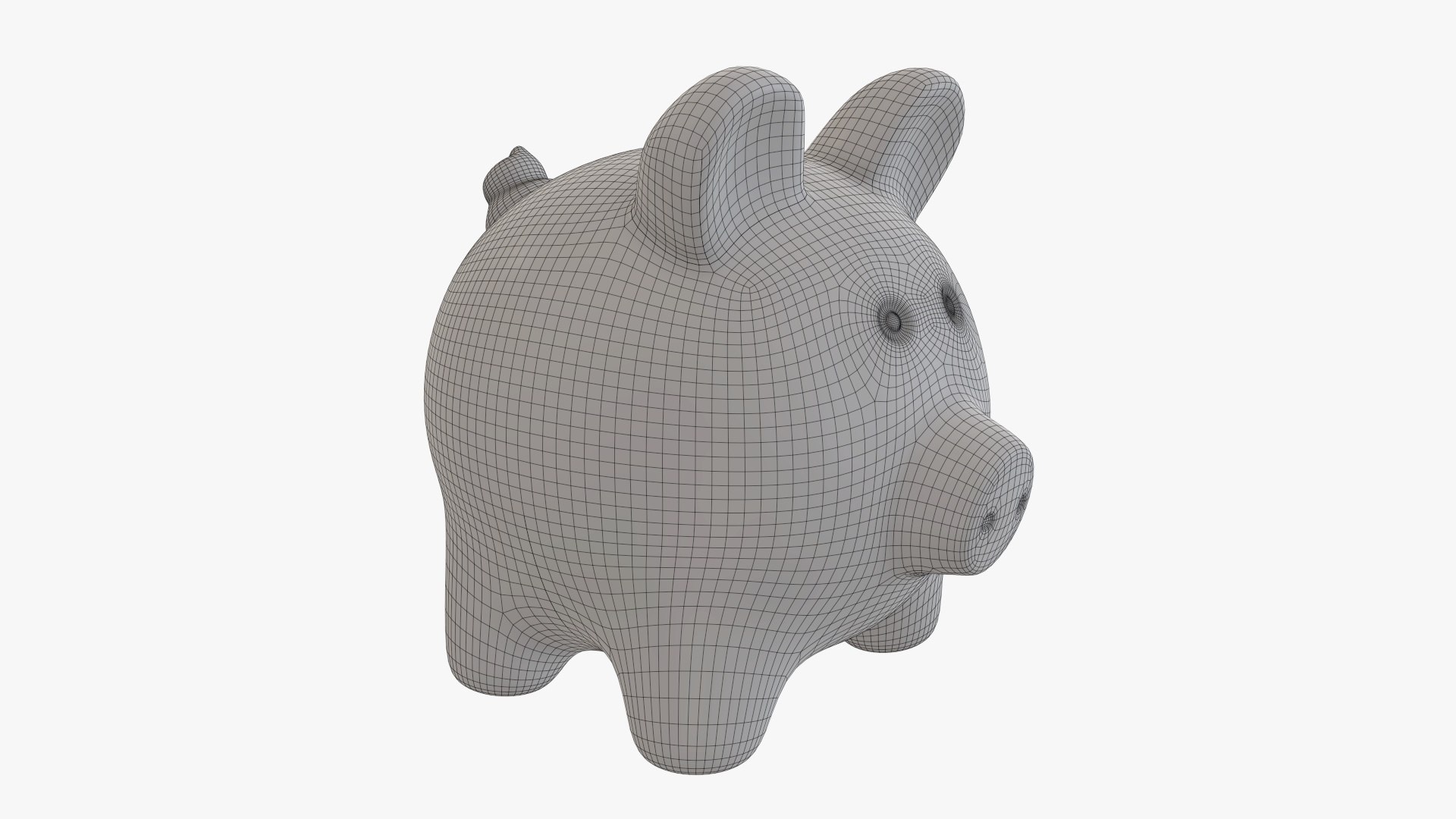 3D Ceramic Money Bank - TurboSquid 1644799