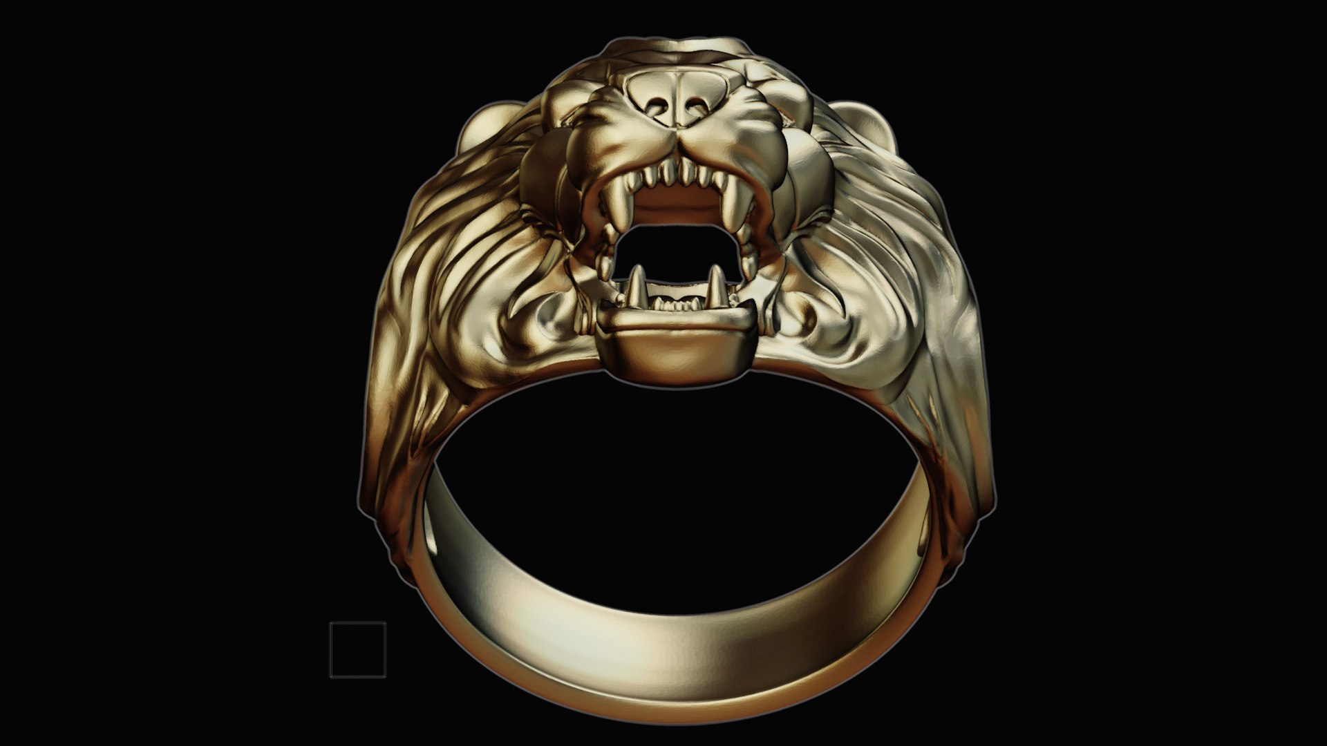 3D LION RING model - TurboSquid 1816627