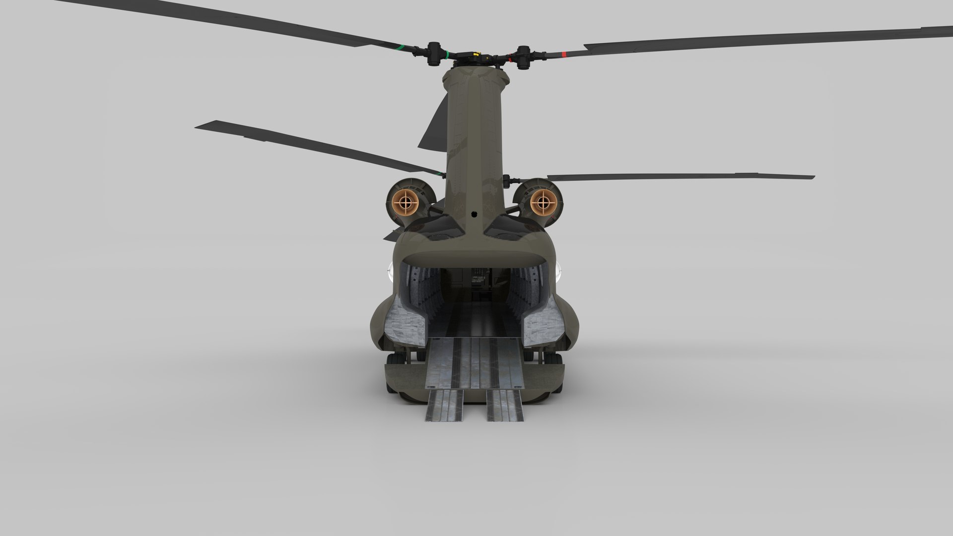 3D Chinook C47 - TurboSquid 2288843