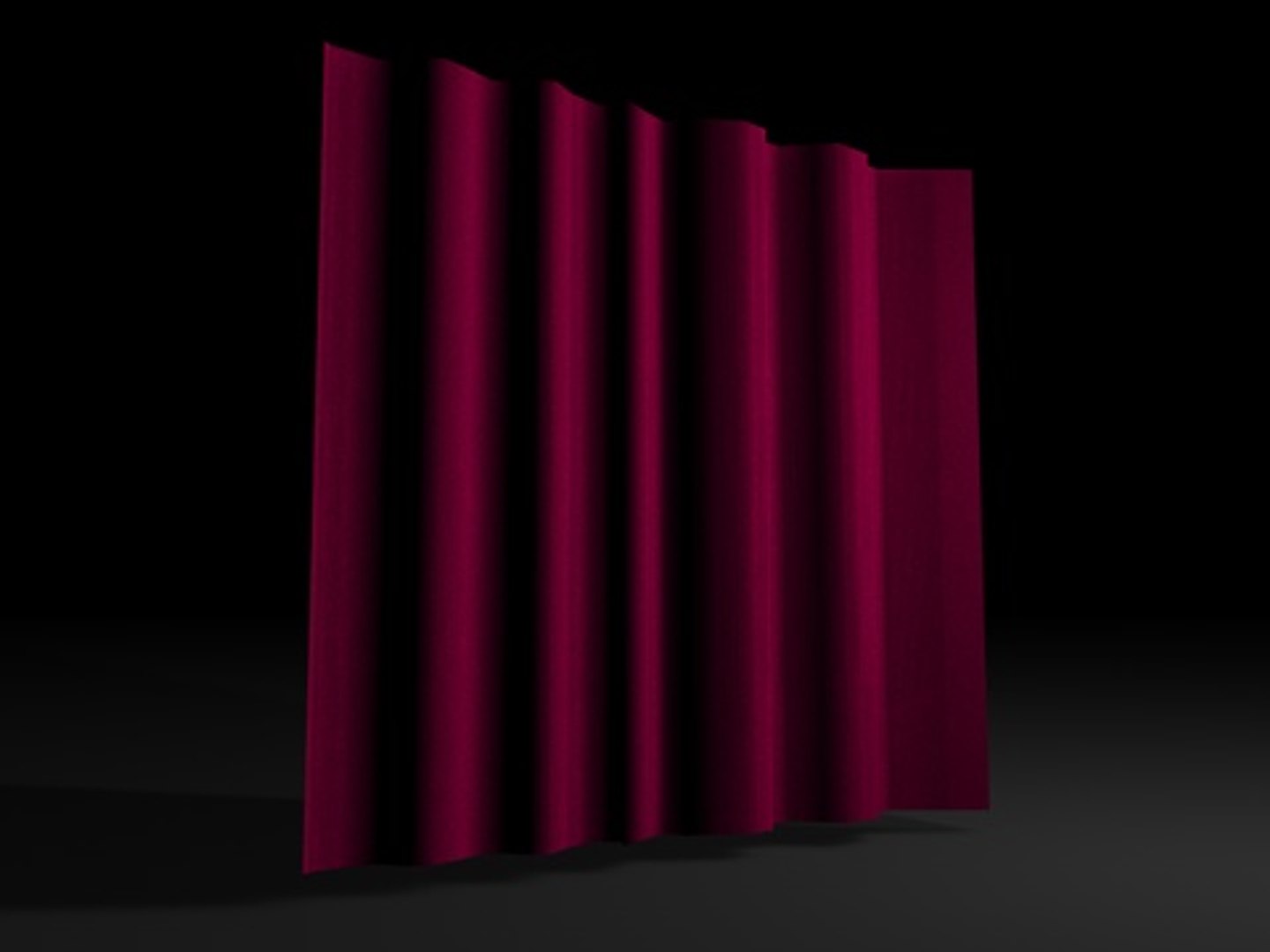 window curtain 3d model