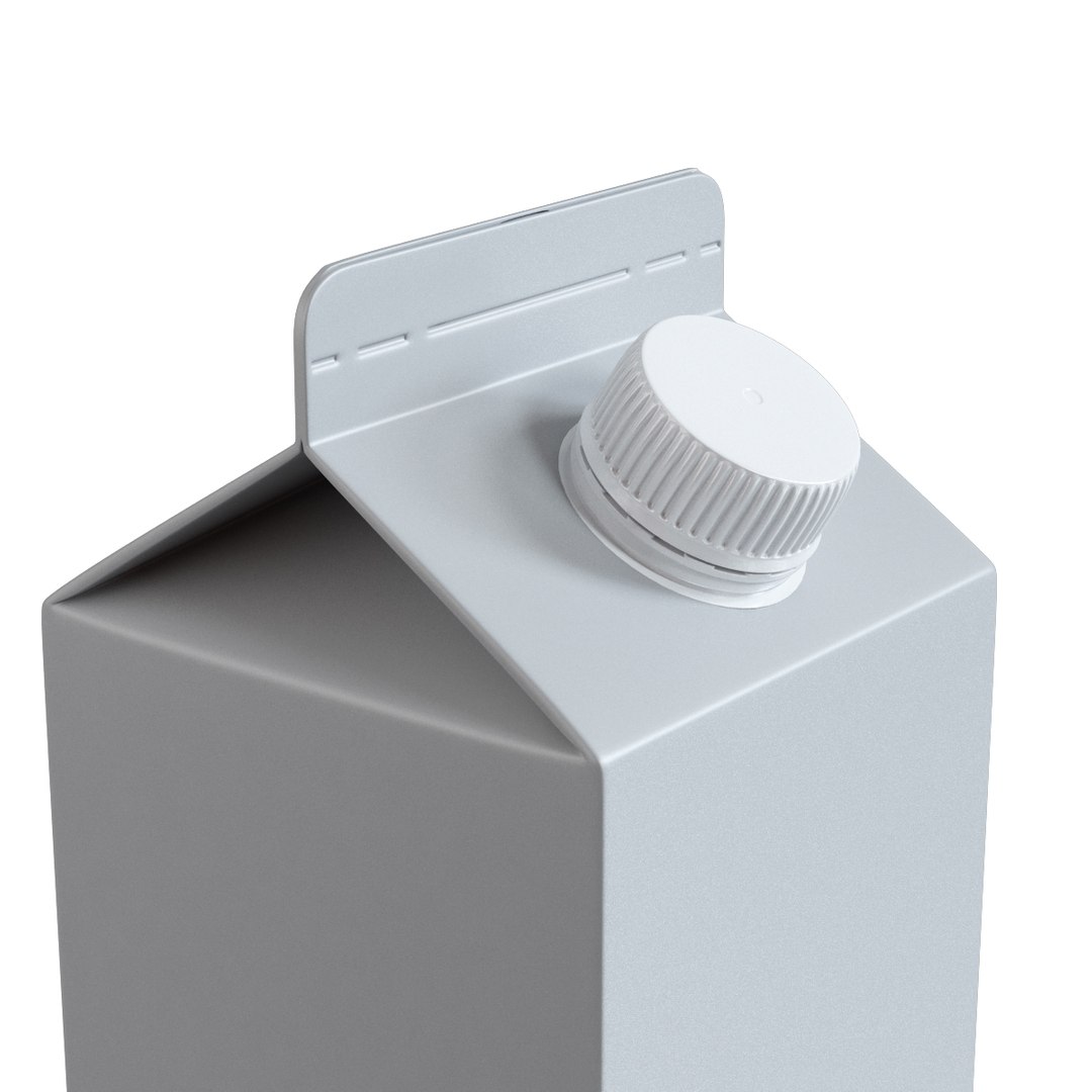 3D Model Milk Carton - TurboSquid 1319161