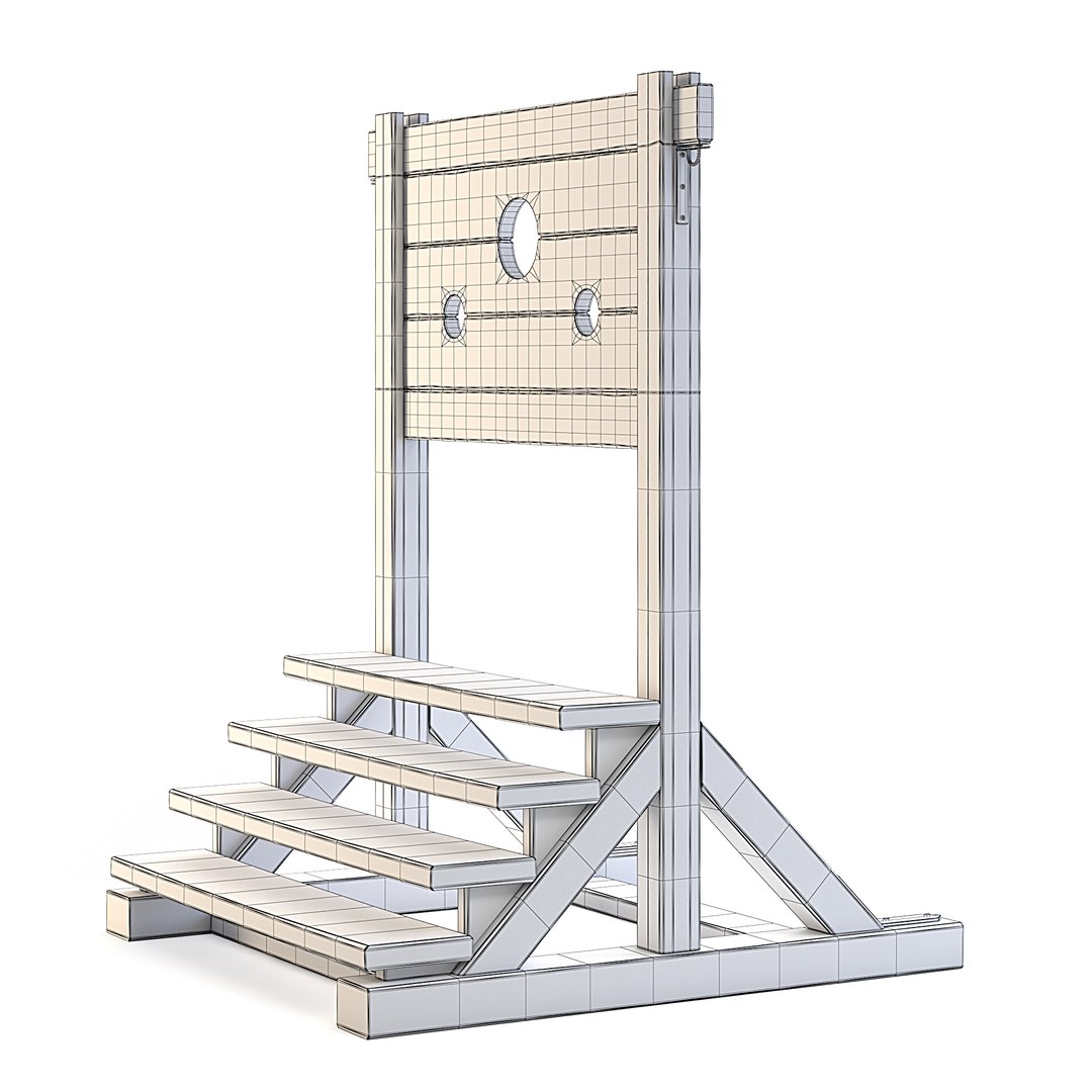 Medieval Stocks 3D Model - TurboSquid 2291873