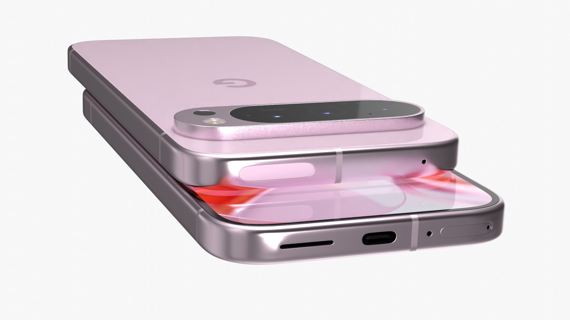 Google Pixel 9 Pro Rose Quartz 3D Model - TurboSquid 2269069