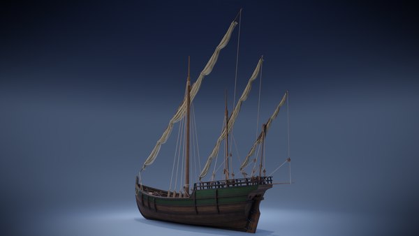 3D Caravel model - TurboSquid 1747887