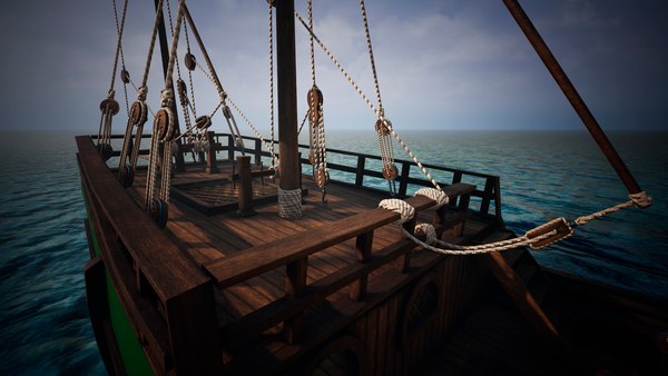 3D Caravel model - TurboSquid 1747887