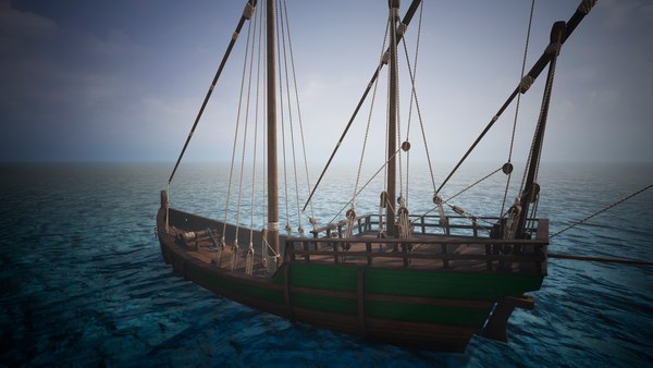 3D Caravel model - TurboSquid 1747887