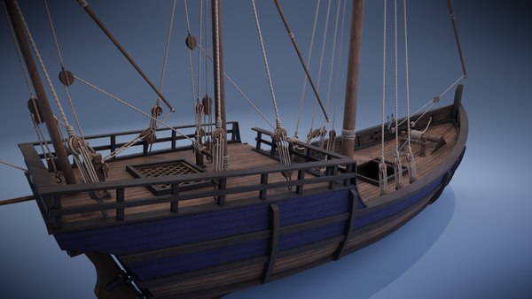 3D Caravel model - TurboSquid 1747887