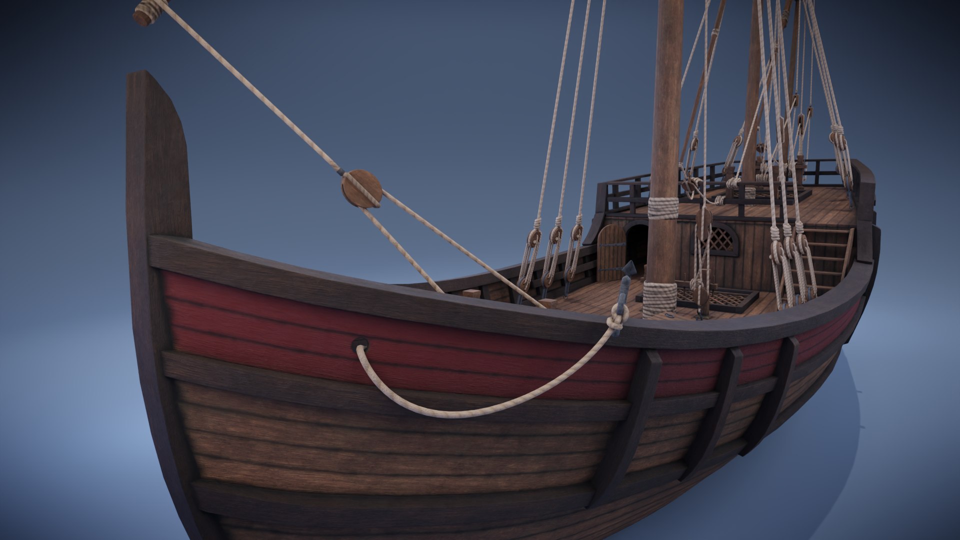 3D Caravel Model - TurboSquid 1747887