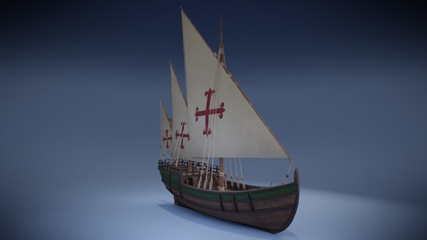 3D Caravel model - TurboSquid 1747887