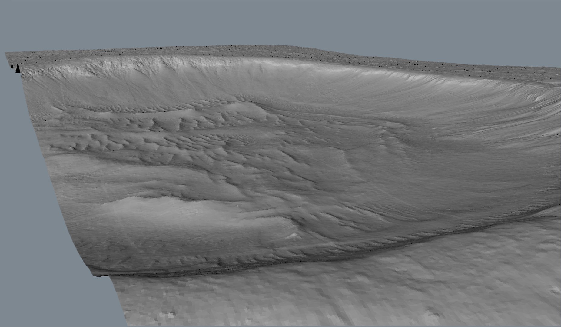 3d Model Real Scan Topography