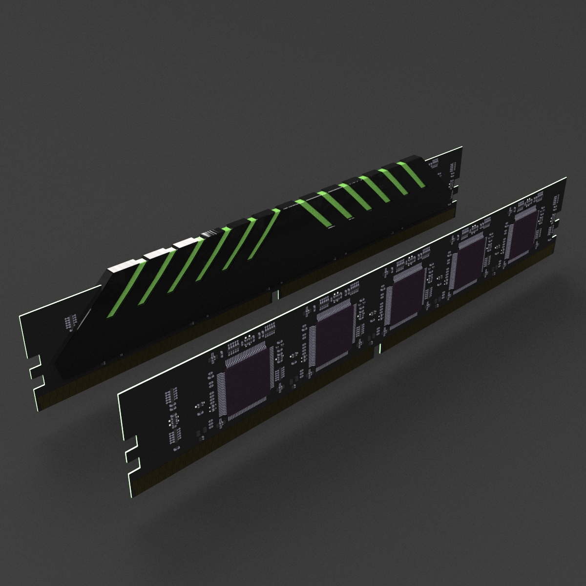 Ram computer 3D model - TurboSquid 1332647
