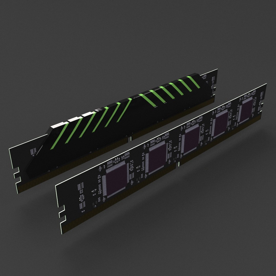 Ram computer 3D model - TurboSquid 1332647