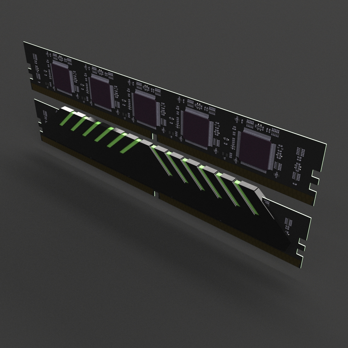 Ram computer 3D model - TurboSquid 1332647