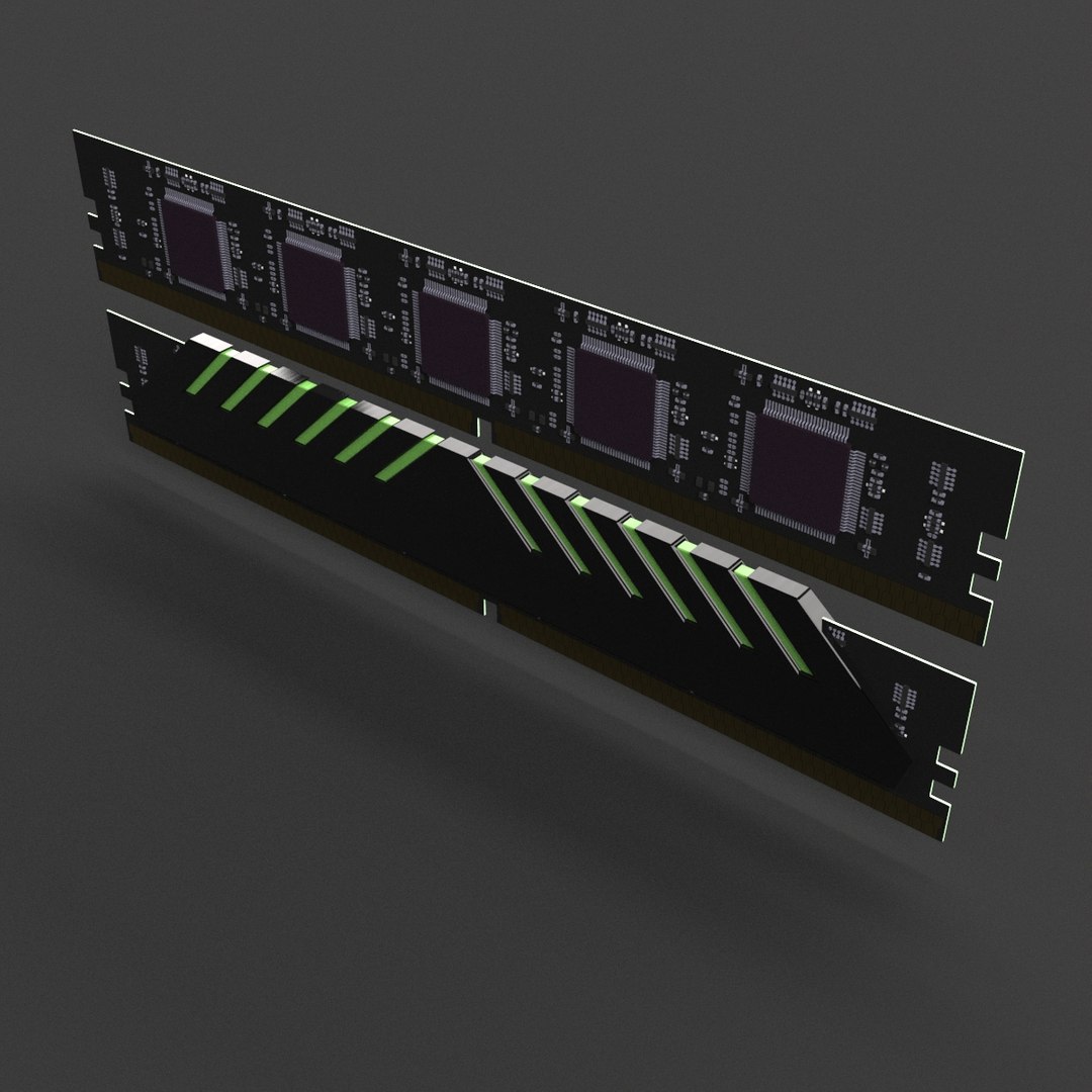 Ram computer 3D model - TurboSquid 1332647
