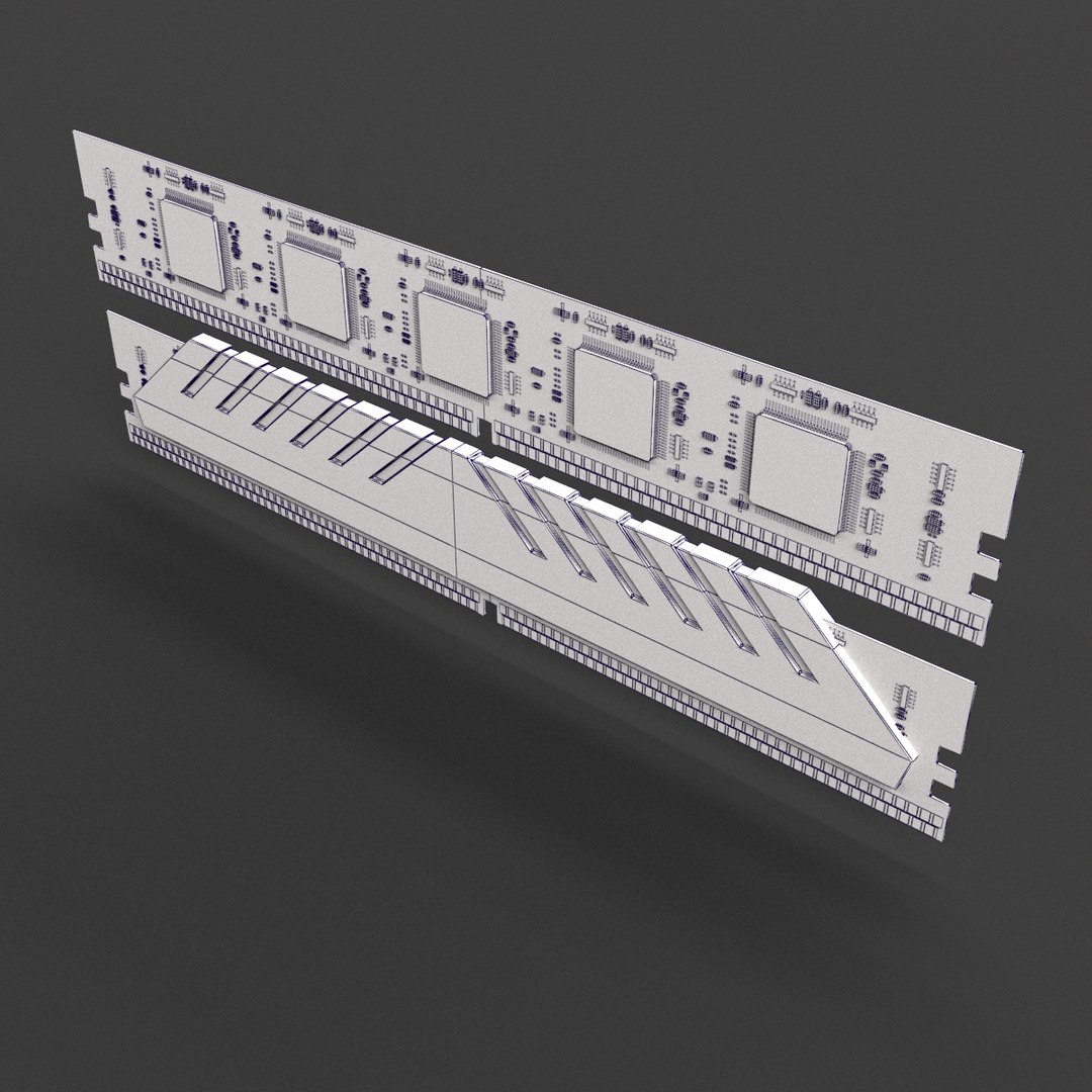 Ram computer 3D model - TurboSquid 1332647