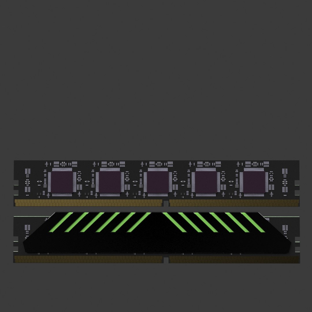 Ram computer 3D model - TurboSquid 1332647