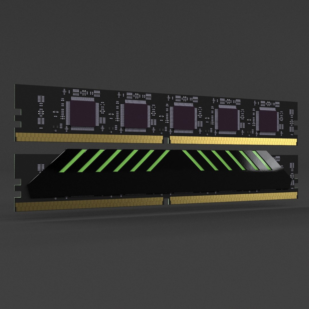 Ram computer 3D model - TurboSquid 1332647