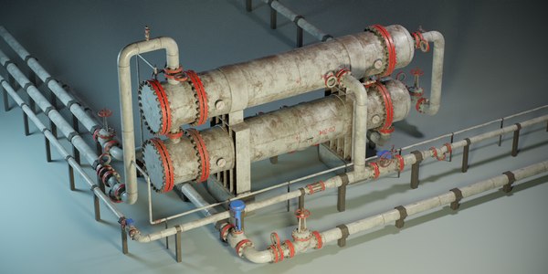 Heat Exchanger 3D Models for Download | TurboSquid