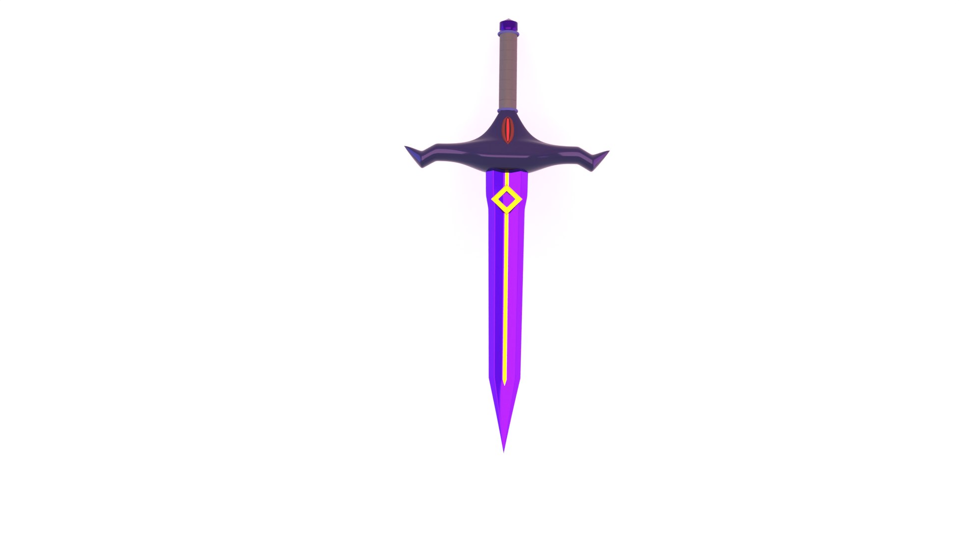Demonic Sword Or Evil Sword Model - TurboSquid 2145338