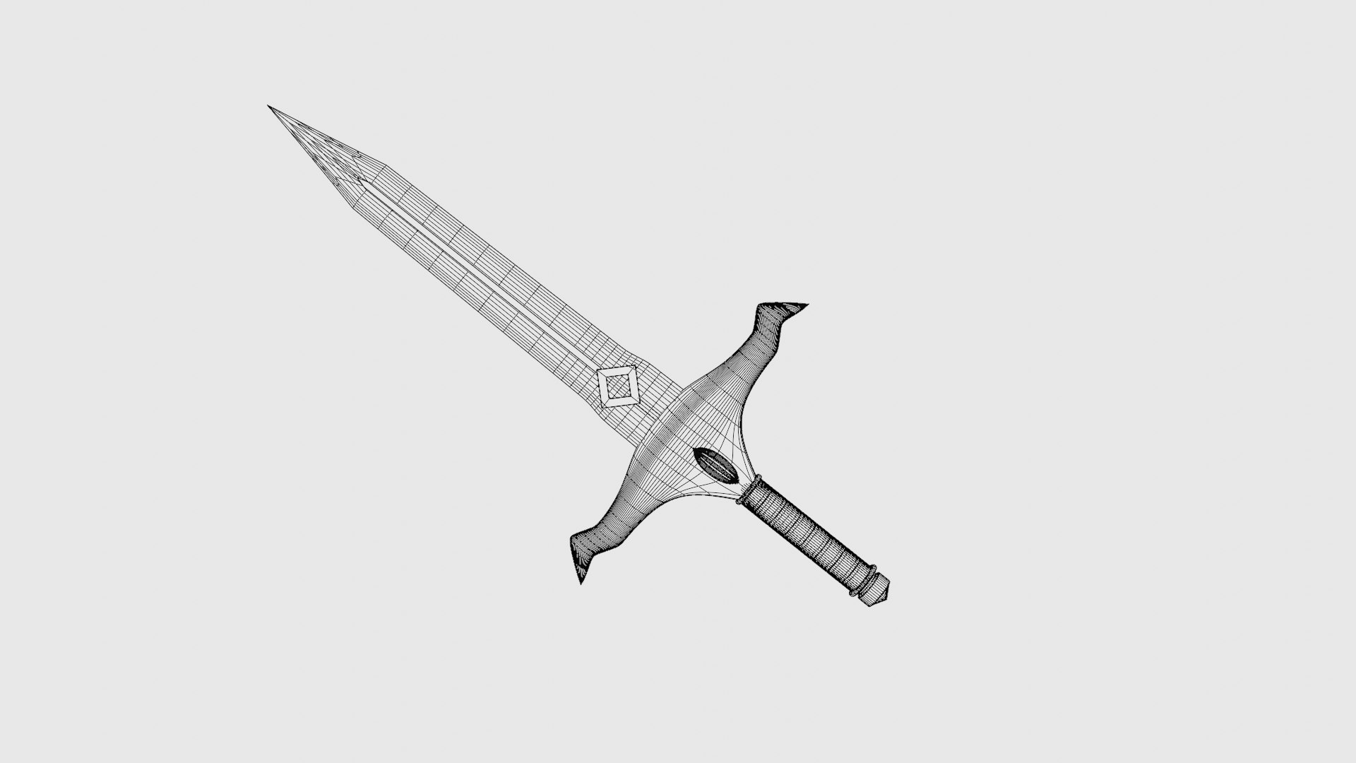 Demonic Sword Or Evil Sword Model - TurboSquid 2145338