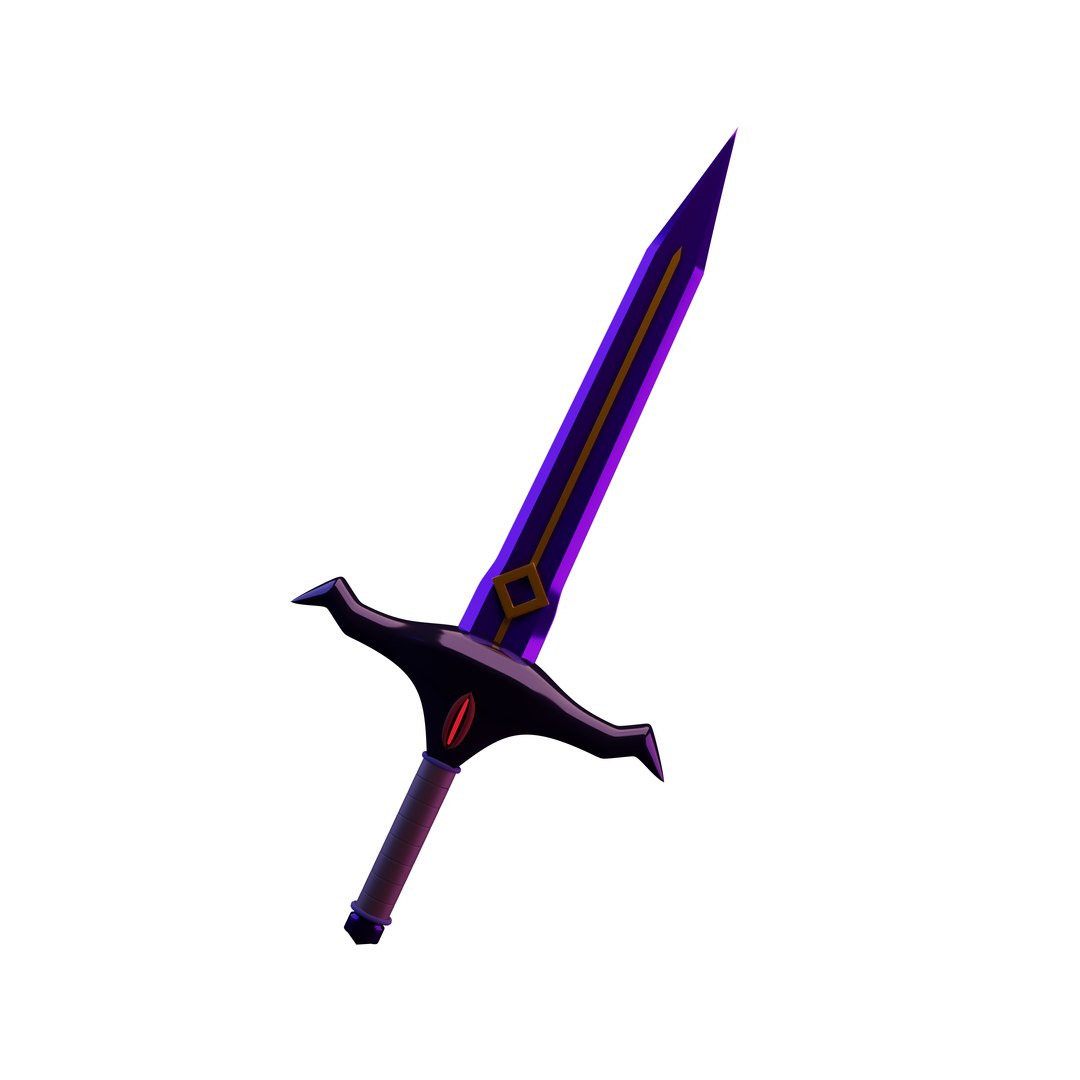 Demonic Sword Or Evil Sword Model - TurboSquid 2145338