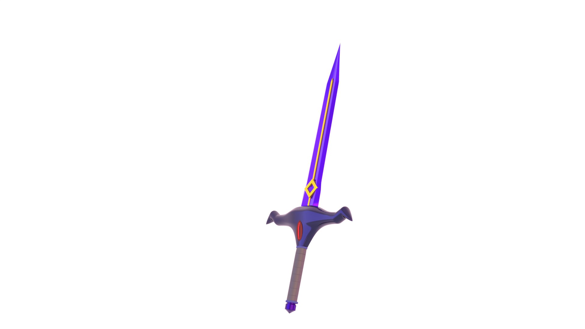 Demonic Sword Or Evil Sword Model - TurboSquid 2145338