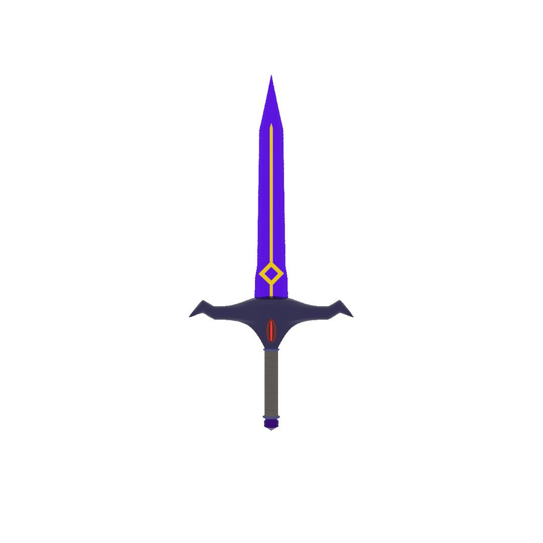 Demonic Sword Or Evil Sword Model - TurboSquid 2145338