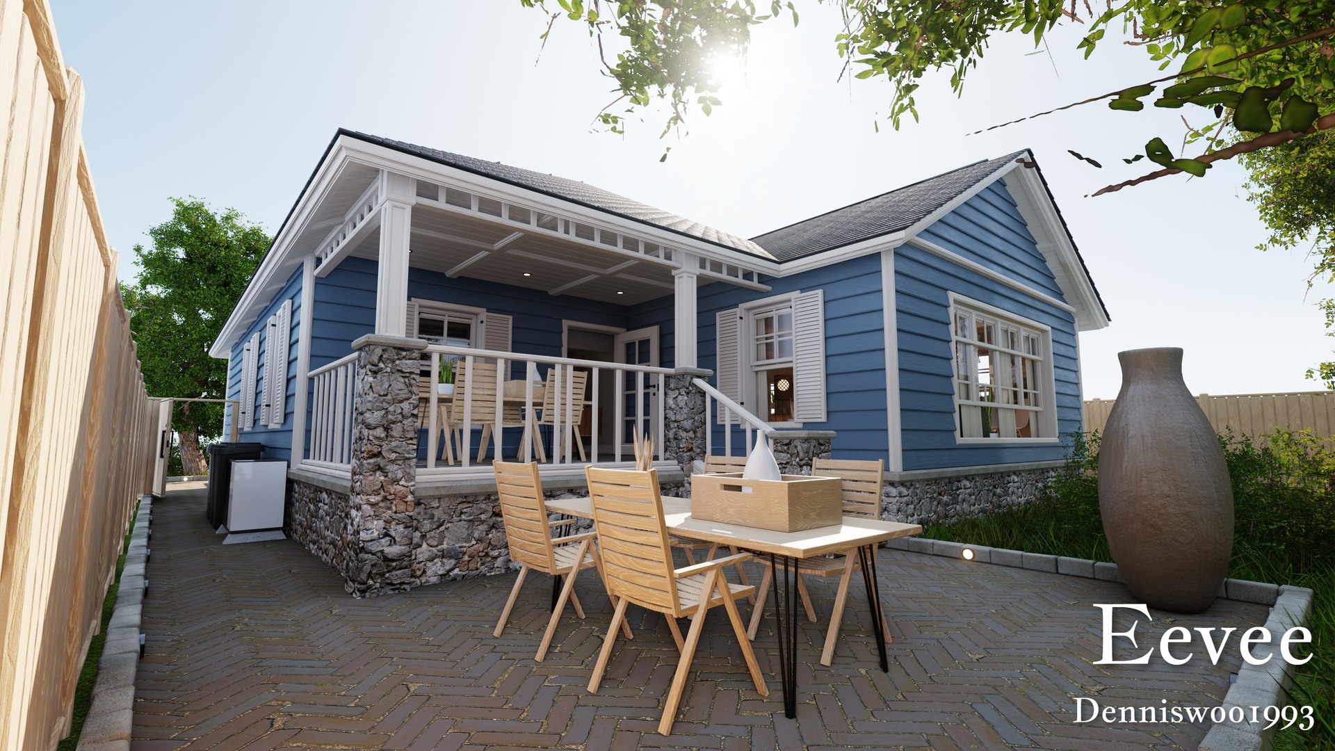 3D Modular Classic Style American House 5 - TurboSquid 2116032