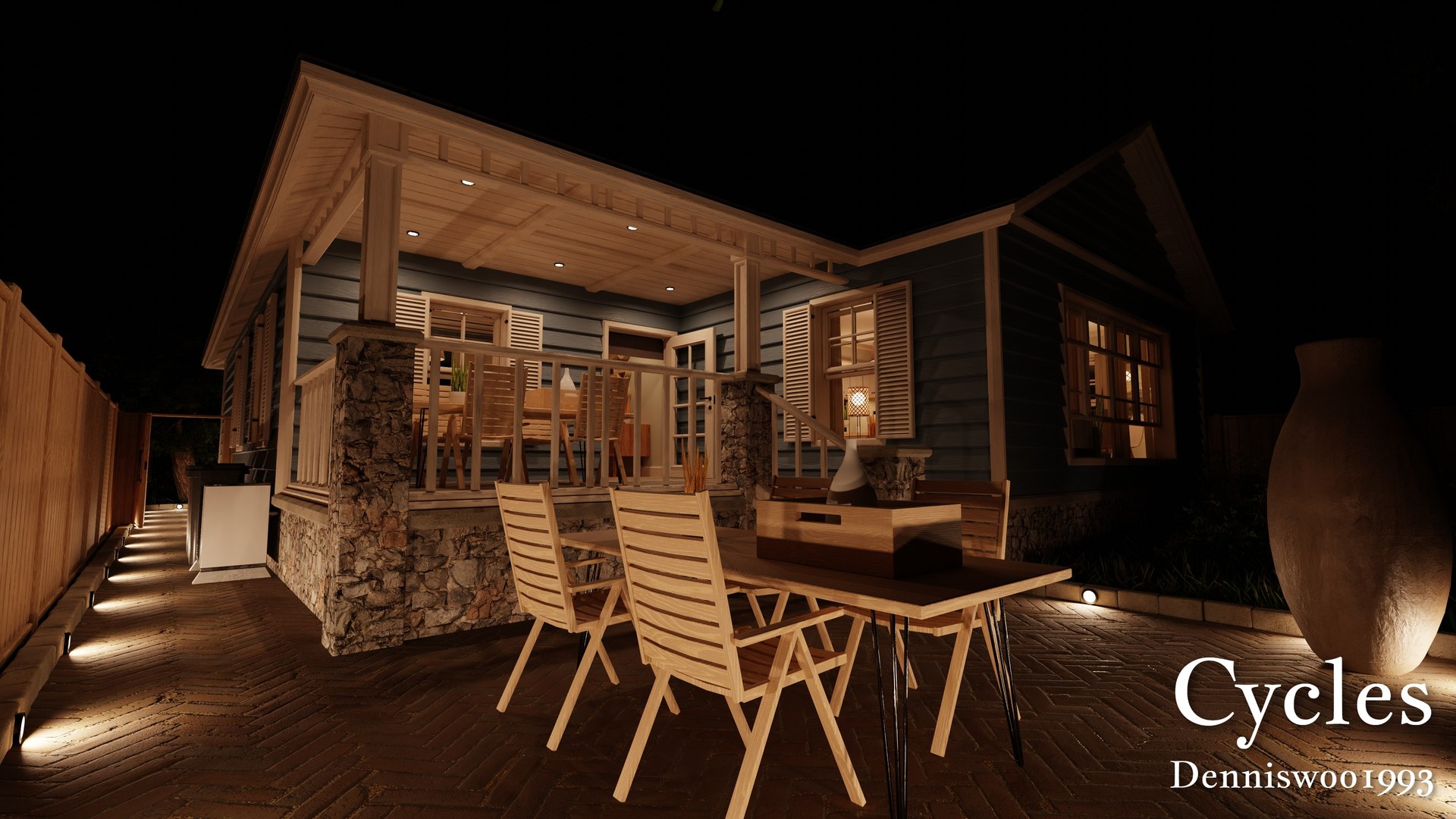 3D Modular Classic Style American House 5 - TurboSquid 2116032