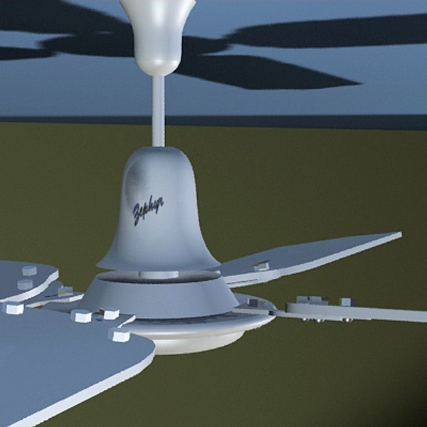 3d model ceiling fan