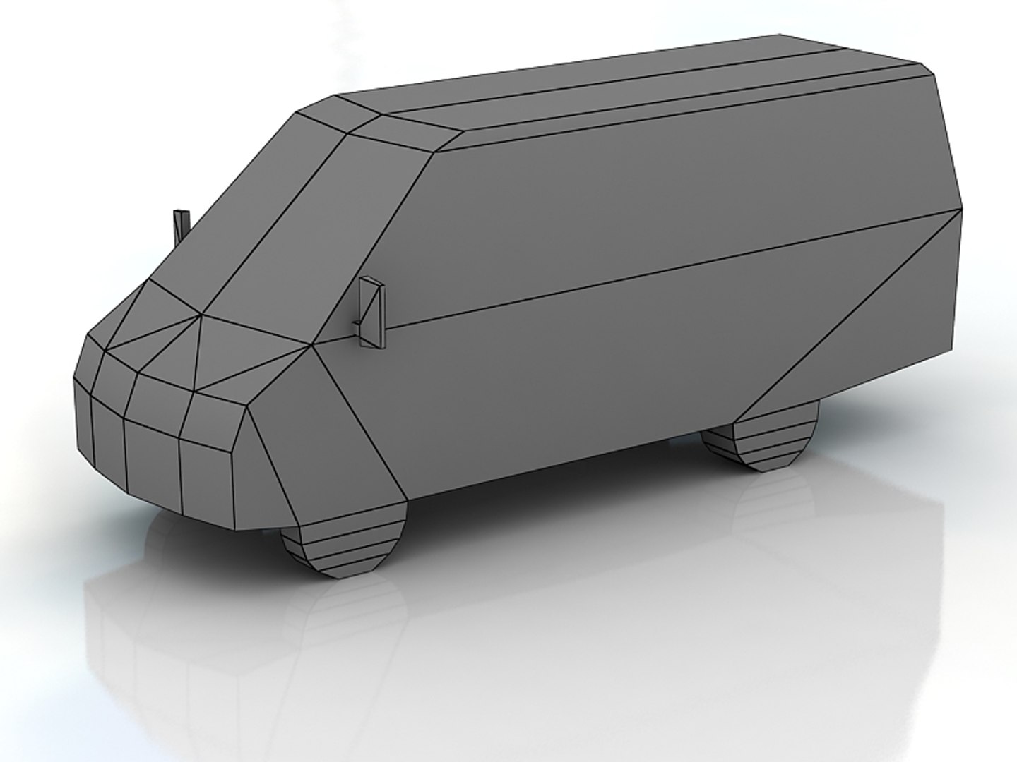 Gaz Gazel Bus 3d 3ds