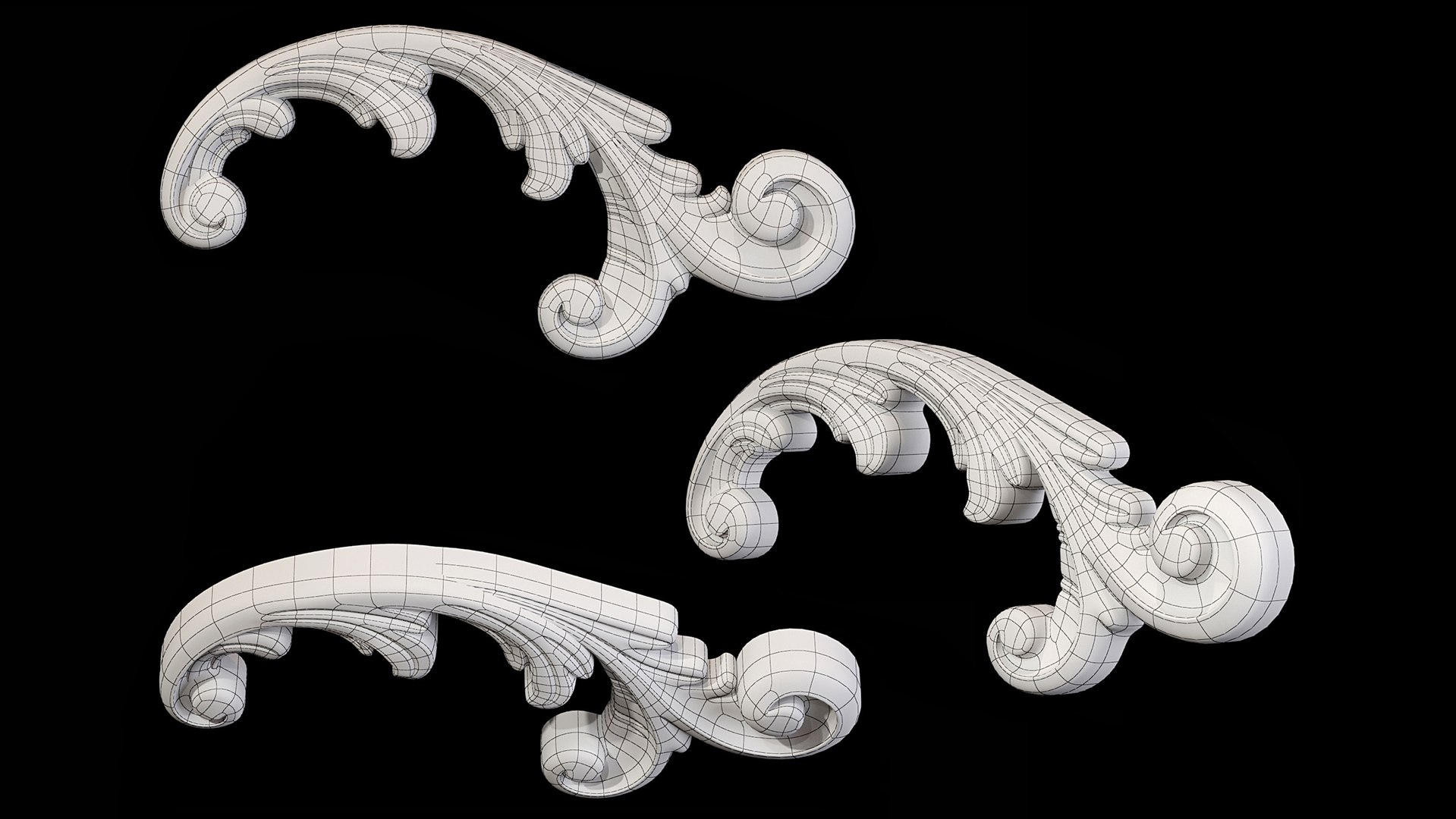 3D model Classic carved 088 - TurboSquid 1759539