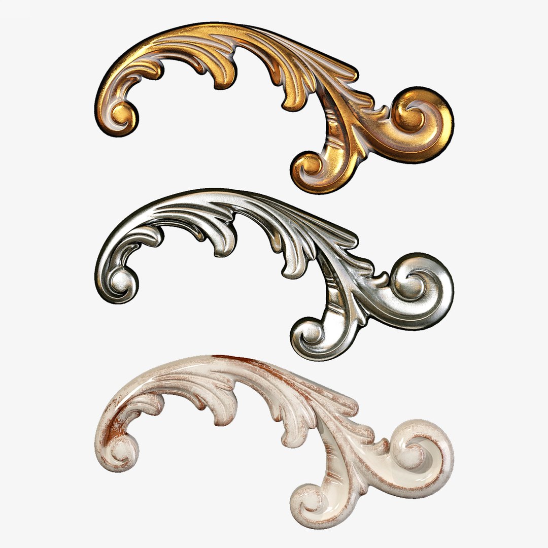 3D model Classic carved 088 - TurboSquid 1759539