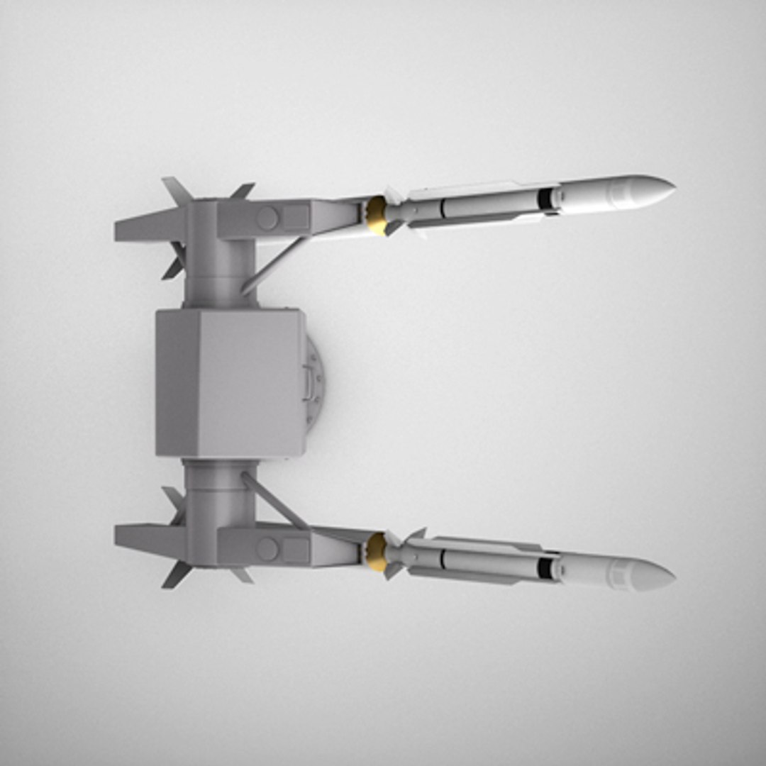 Sm-2 Missile Launching 3d 3ds