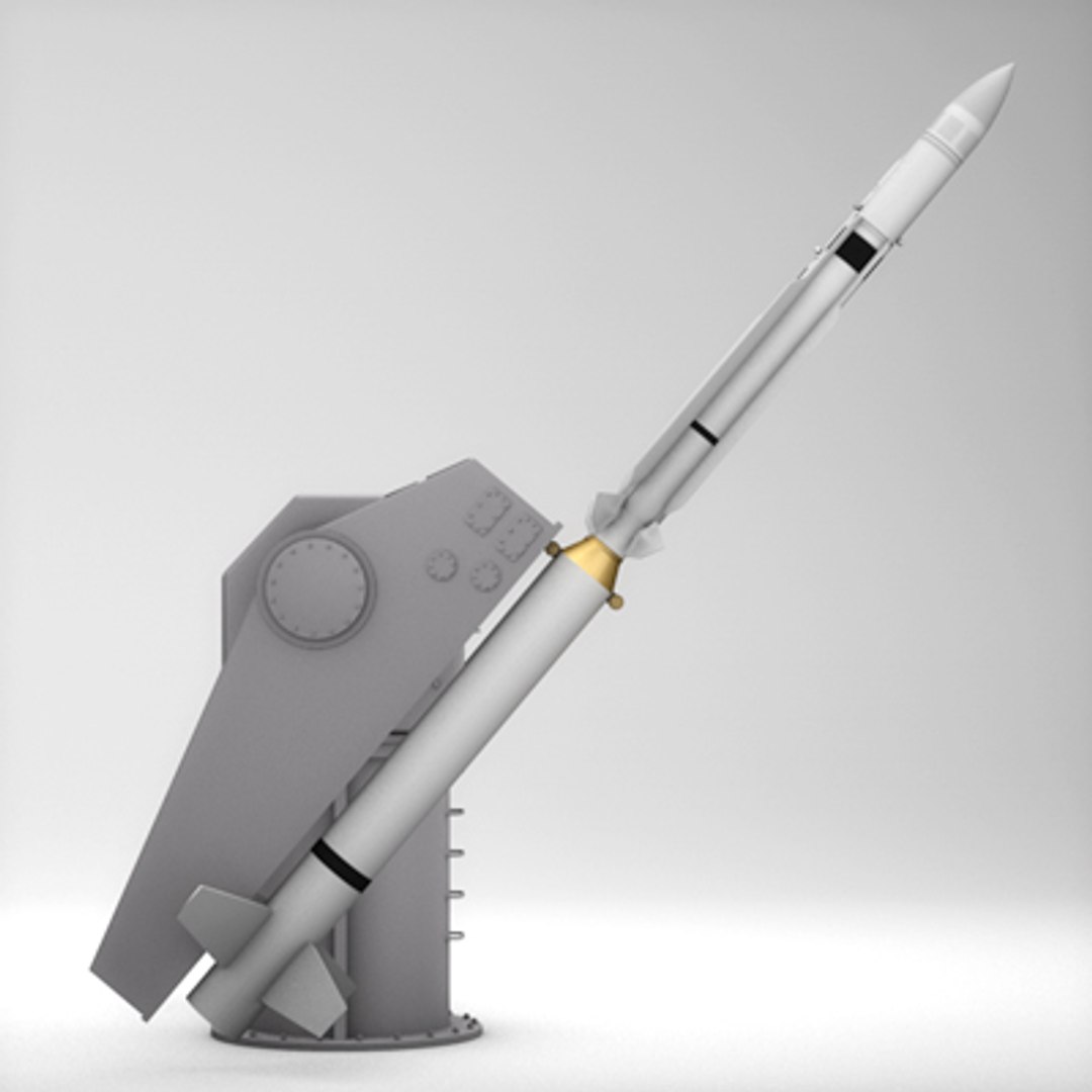 Sm-2 Missile Launching 3d 3ds