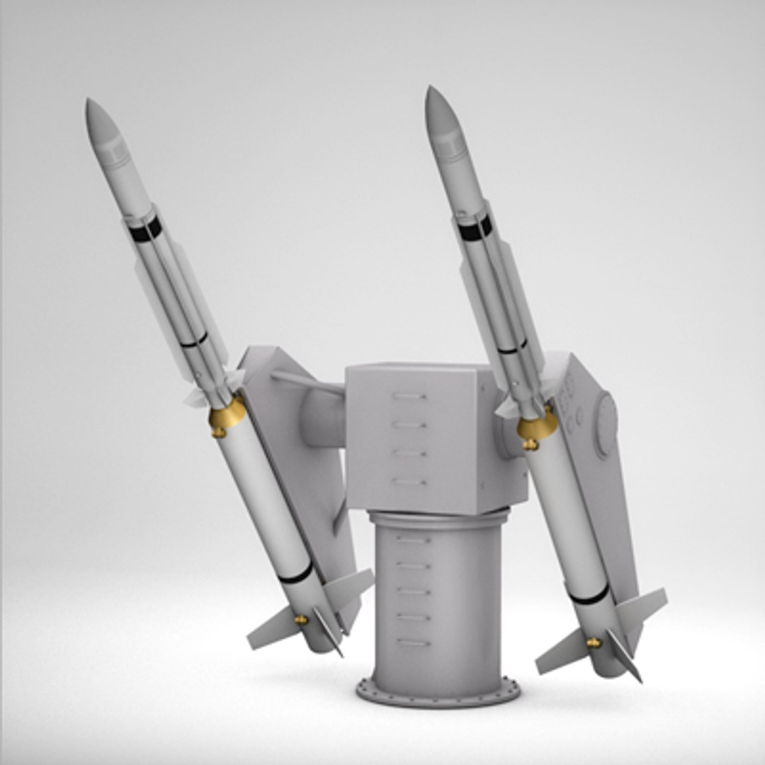 Sm-2 Missile Launching 3d 3ds