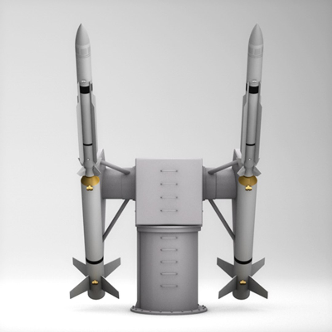 Sm-2 Missile Launching 3d 3ds