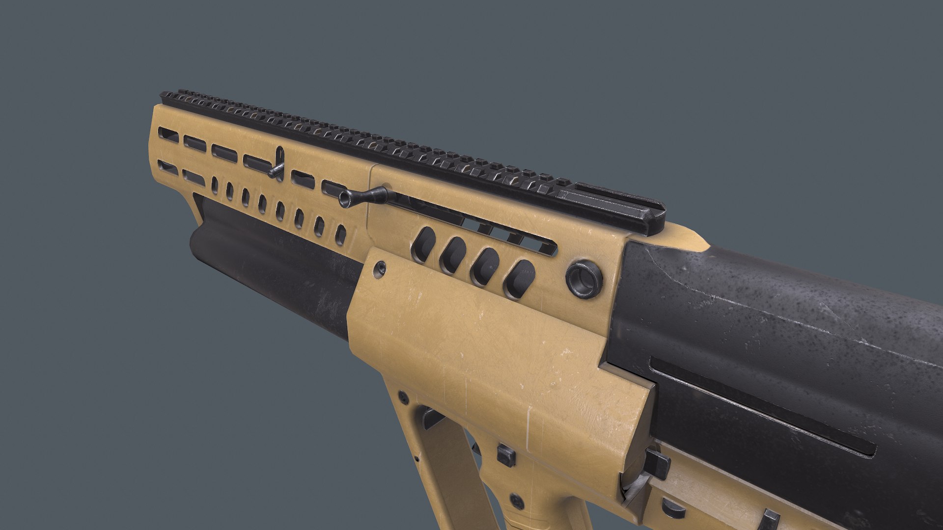 Free IWI Tavor TS12 Low-poly PBR Free 3D - TurboSquid 1871127