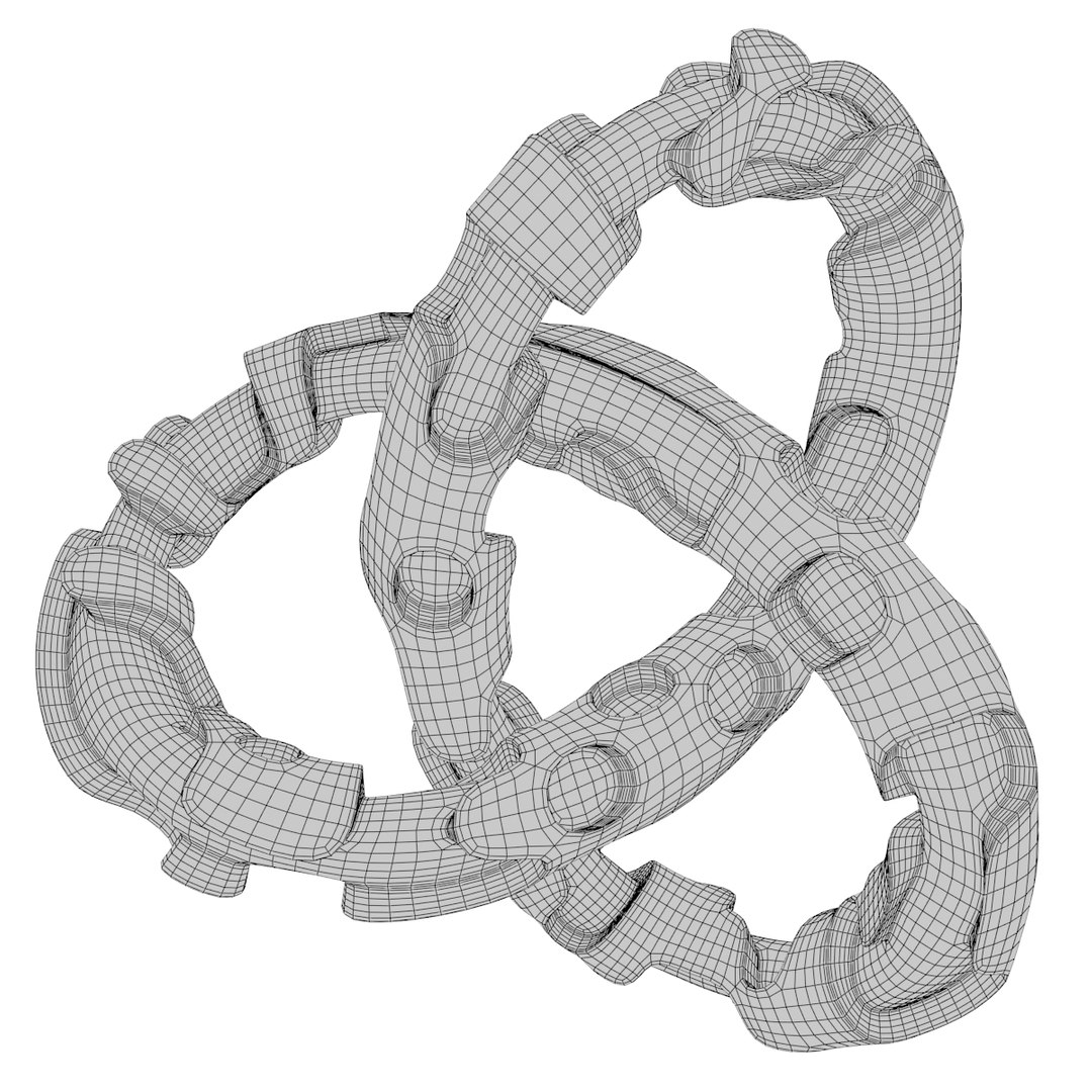 Complex Object 3d Model