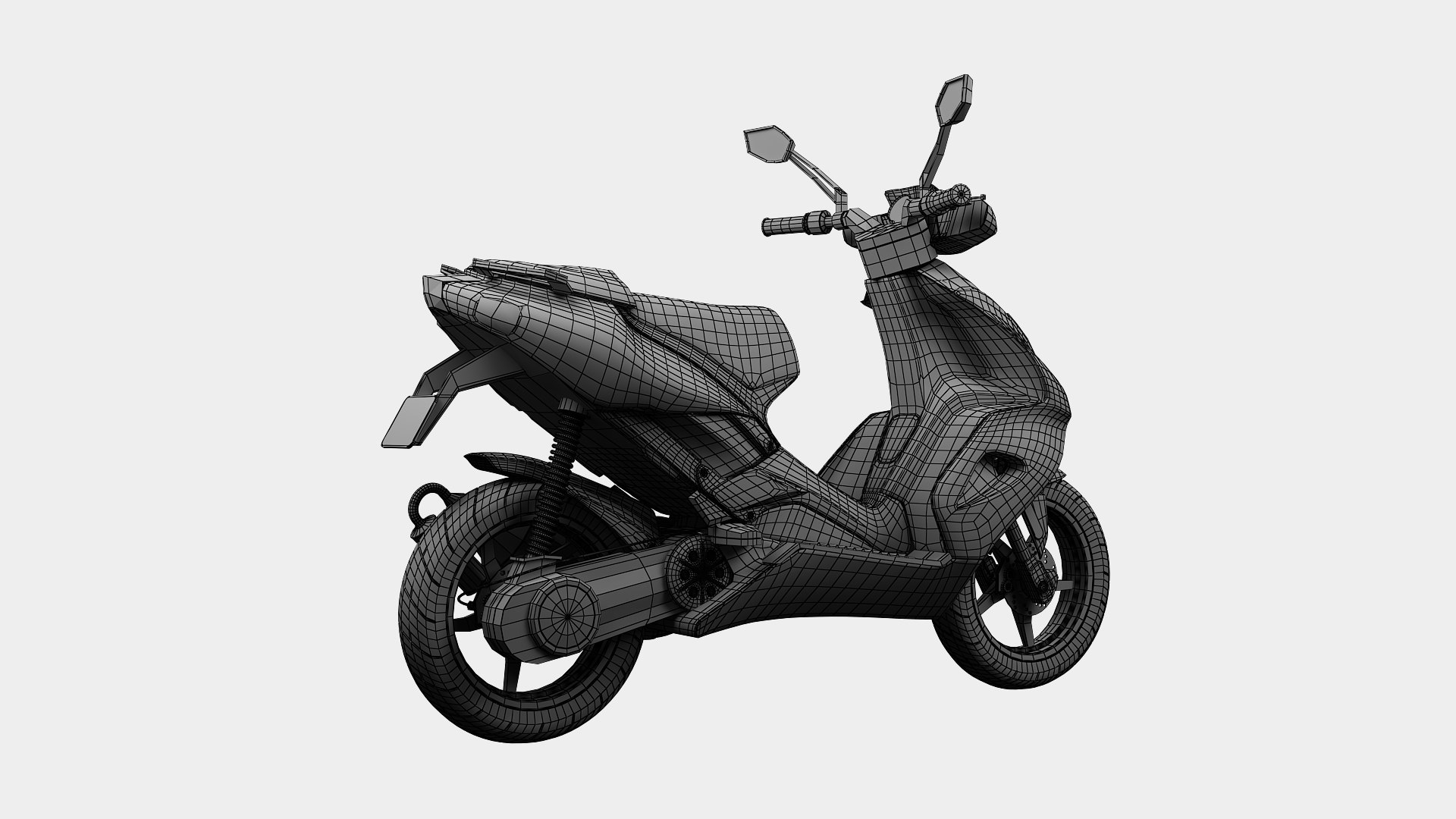 Motorcycle Violet 3D Model - TurboSquid 1257865