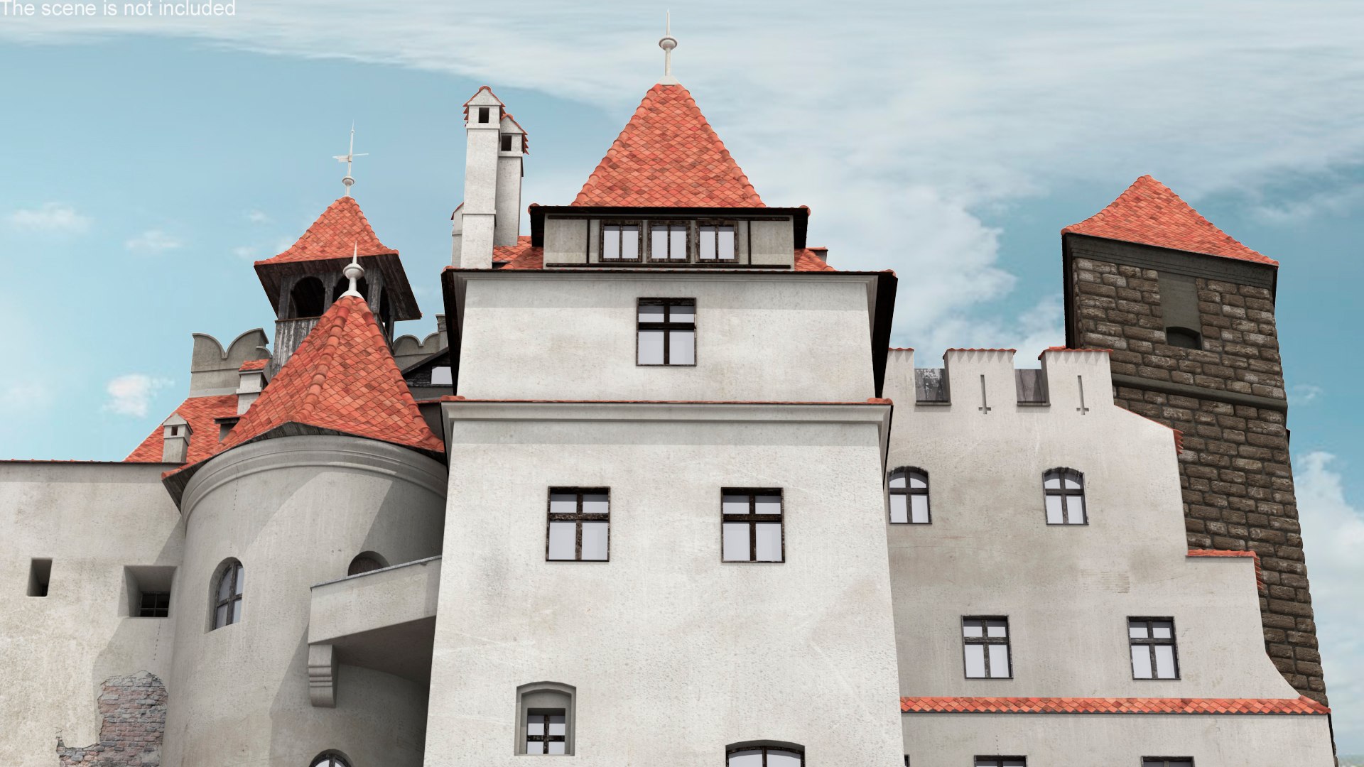 3D Bran Draculas Castle Model - TurboSquid 2169168