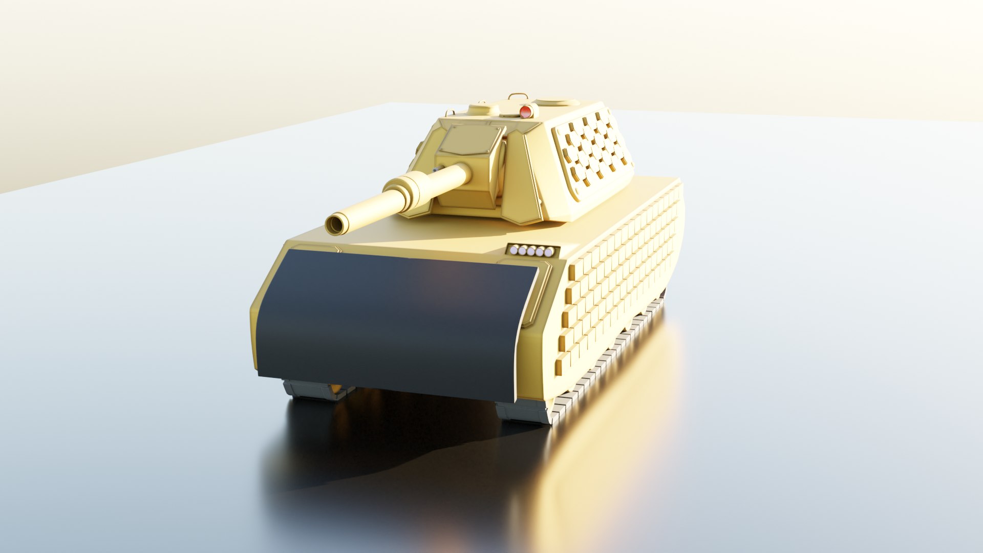 Sci-fi Tank Concept 1 3D Model - TurboSquid 1930380