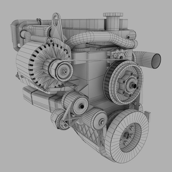 modelo 3d Colección de piezas de automóvil - TurboSquid 1333089
