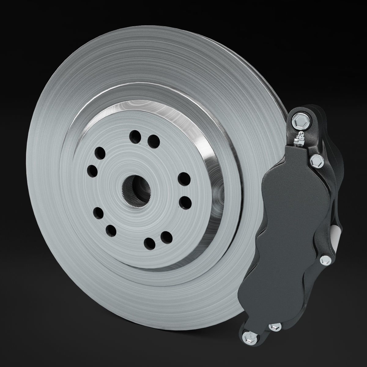 3D model brake engine motor - TurboSquid 1333089